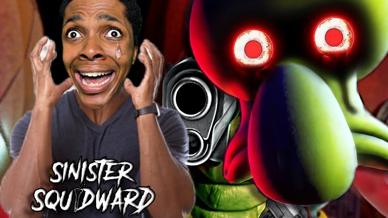 SQUIDWARD IS A MENACE TO SOCIETY! SINISTER SQUIDWARD Horror GAMEPLAY ...