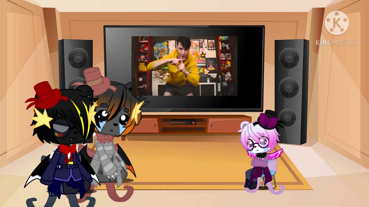 Molten Freddy, Lefty, and Helpy react to Buff Helpy||No Intro||Lazy AF ...