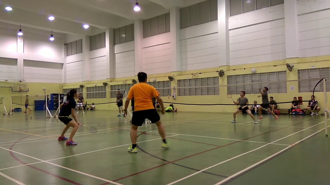 Badminton Friendly Match 8/10/2017(6) - YouTube