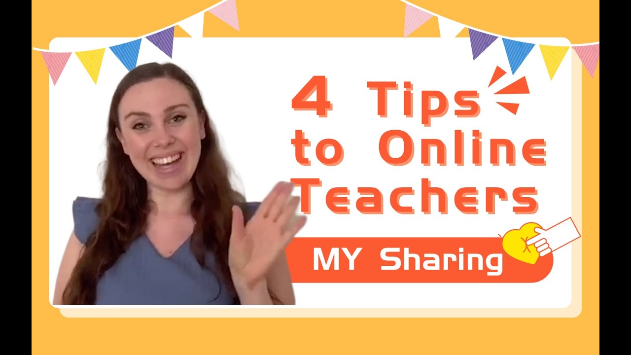 MY Sharing || 4 Tips for ESL Online Teaching - YouTube
