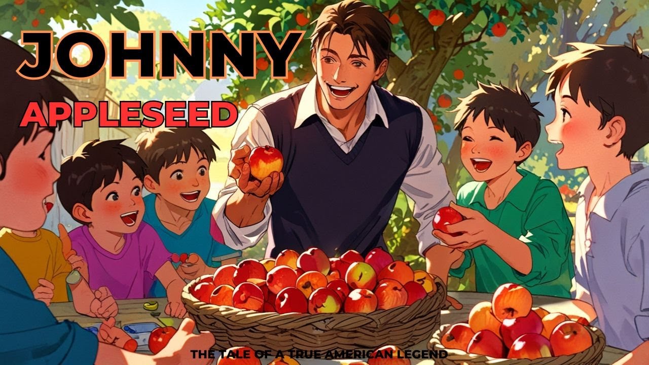 Johnny Appleseed: The Tale of a True American Legend #kidsstories - YouTube