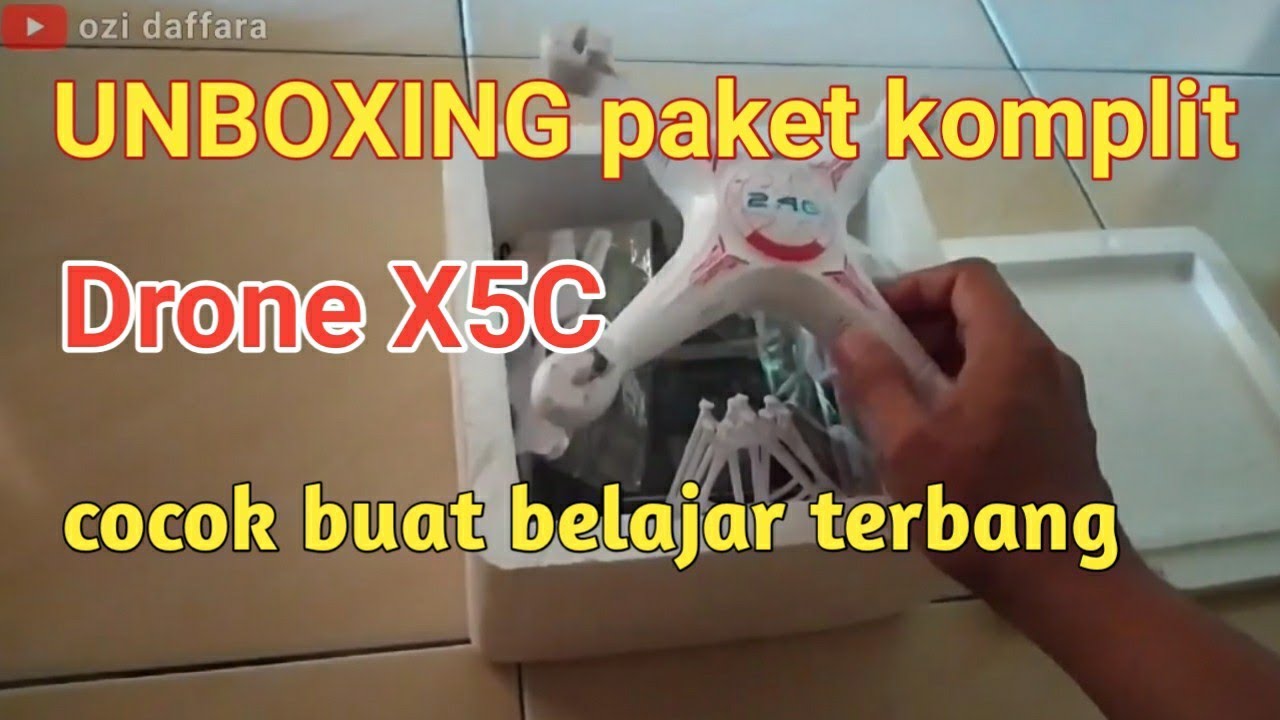UNBOXING//Paket komplit Drone 300ribuan - YouTube
