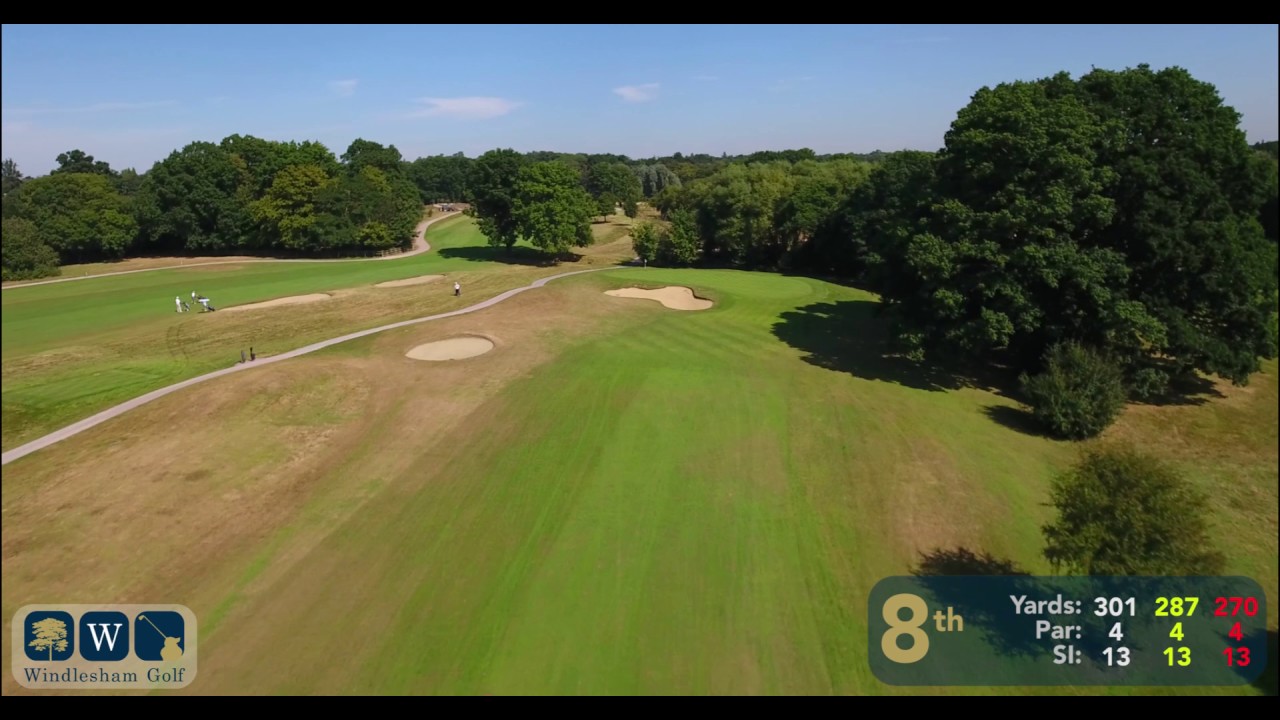 8th Hole - Windlesham Golf Club, Surrey - YouTube