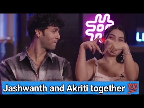 Splitsvilla x5 Jashwanth and Akriti Together In Phodcast #splitsvilla # ...