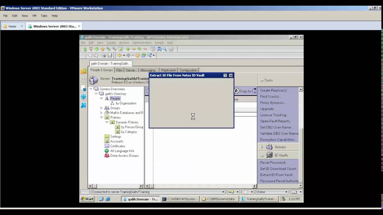 Extract ID to Local IBM Domino Administration - YouTube