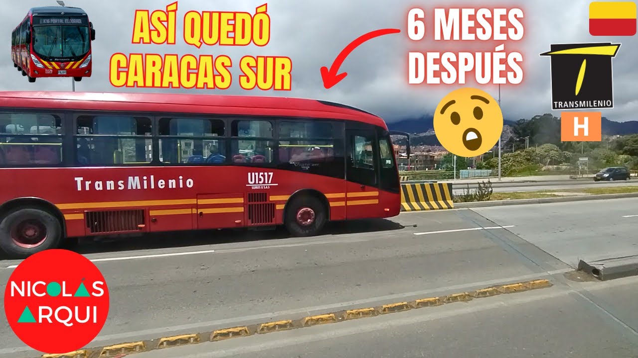 ¡Increíble Cambio! 😱 Así luce la Troncal Caracas Sur de TransMilenio a ...
