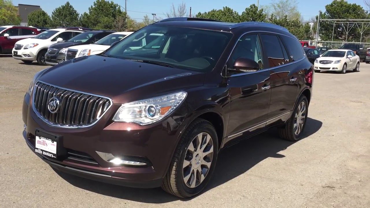 2016 Buick Enclave Leather AWD Brown Oshawa ON Stock# 160963 - YouTube