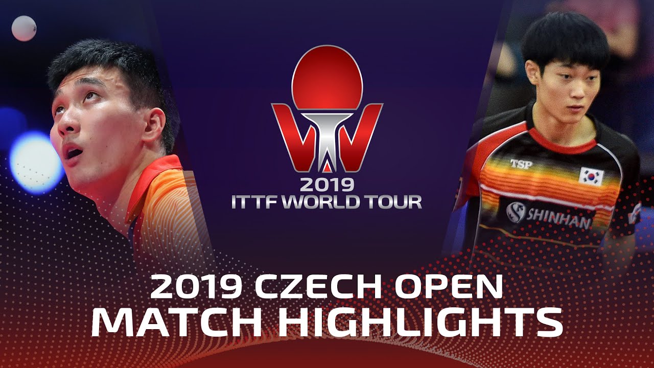 Lee Sangsu vs Cho Daeseong | 2019 ITTF Czech Open Highlights (R32 ...