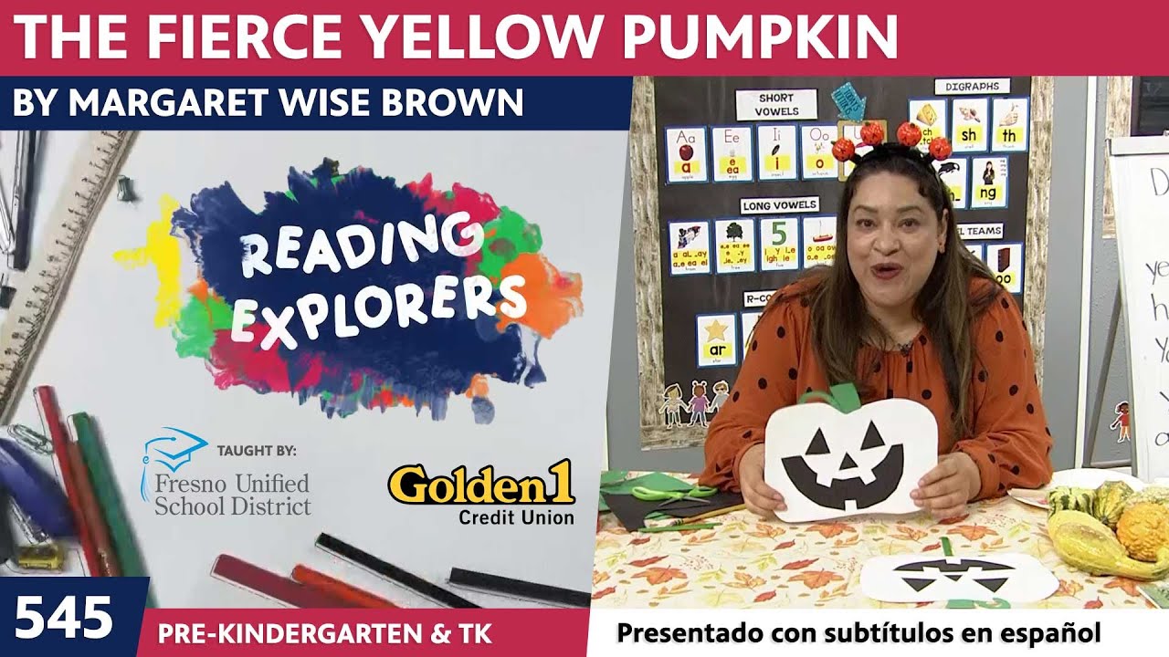 PK-TK-545: The Fierce Yellow Pumpkin by Margaret Wise Brown - YouTube
