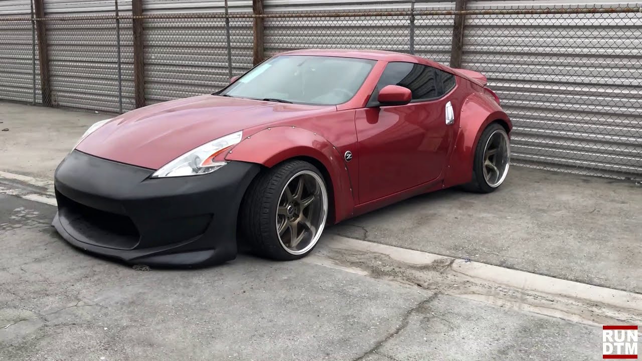 Nissan 370z Widebody | DTM Autobody - YouTube