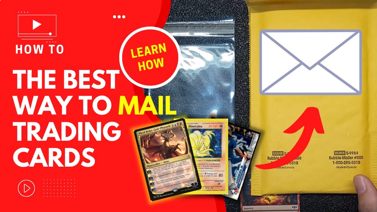 How to Package and Mail Trading Cards [Lettermail] - Magic: The ...