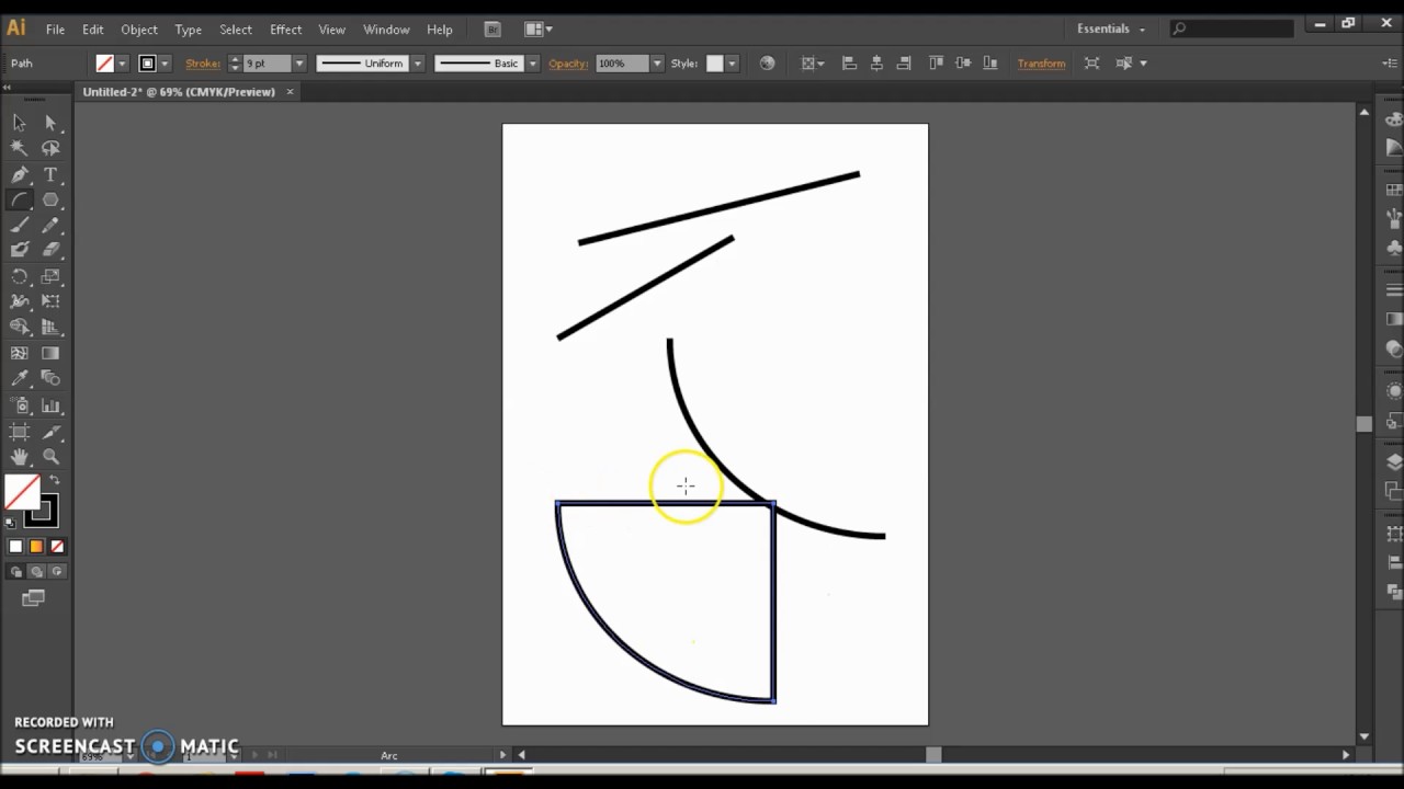 Adobe Illustrator CS6 Ders 7 Line Segment Tool Arc Tool Spiral Tool YouTube adobe-illustrator-cs6-ders-7-line-segment-tool-arc-tool-spiral-tool-youtube