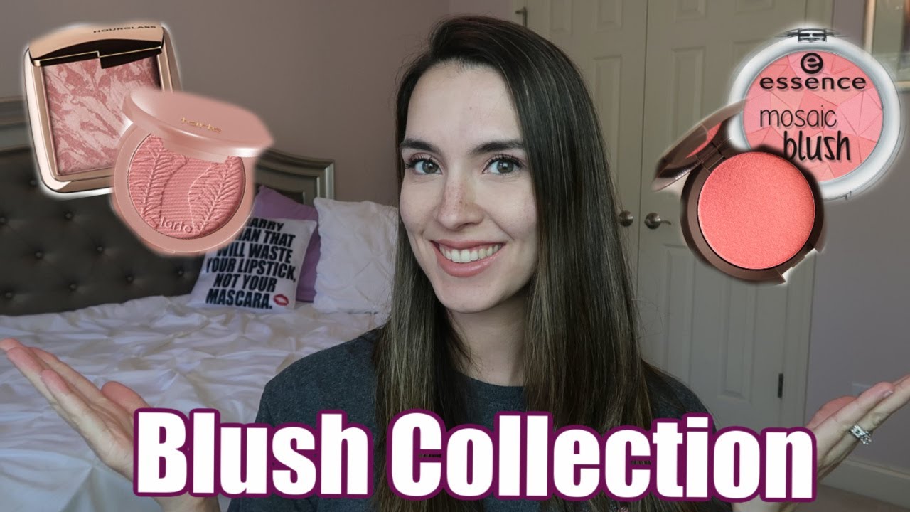 Blush Collection & Swatches 2020 | Minimalist Makeup Collection Series ...