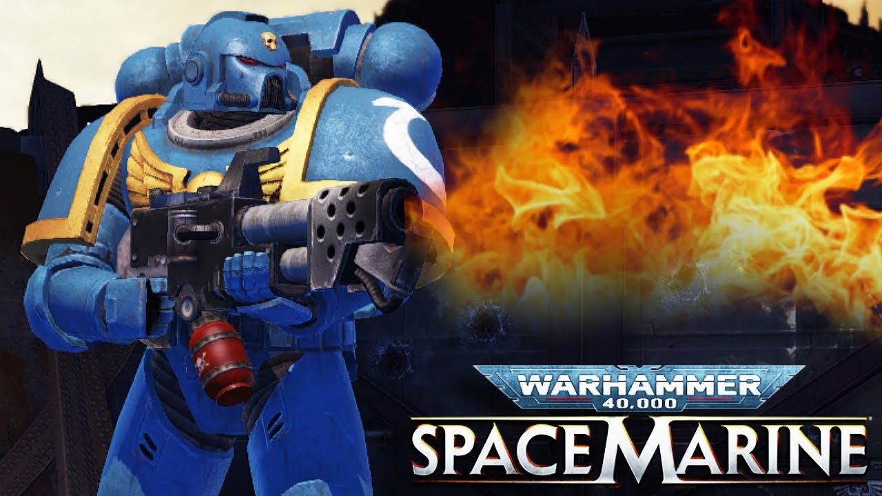 Ultramarines Tactical with a Flamer vs 500 Orks! - Warhammer 40,000 ...