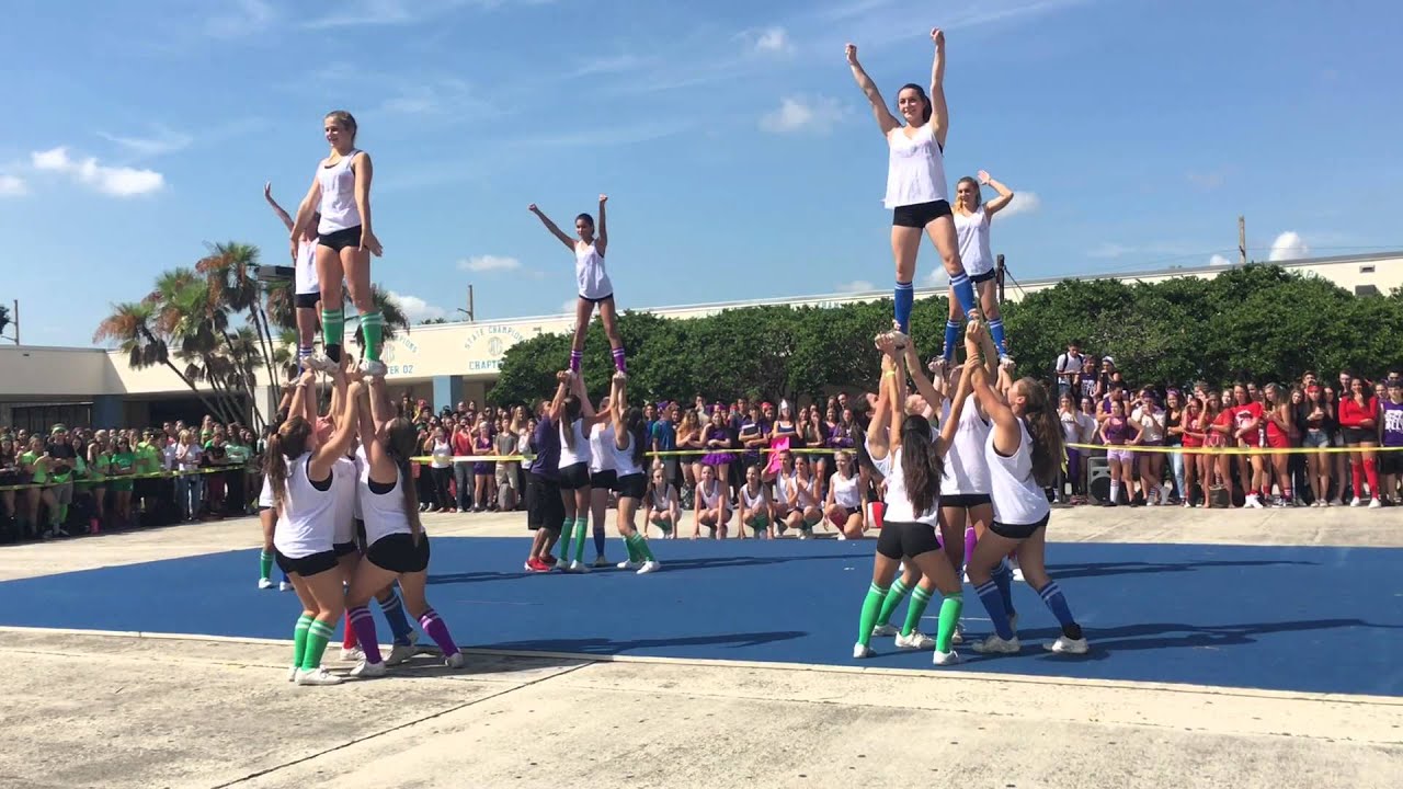 Spanish River High School Candy Land Homecoming Pep Rally - YouTube