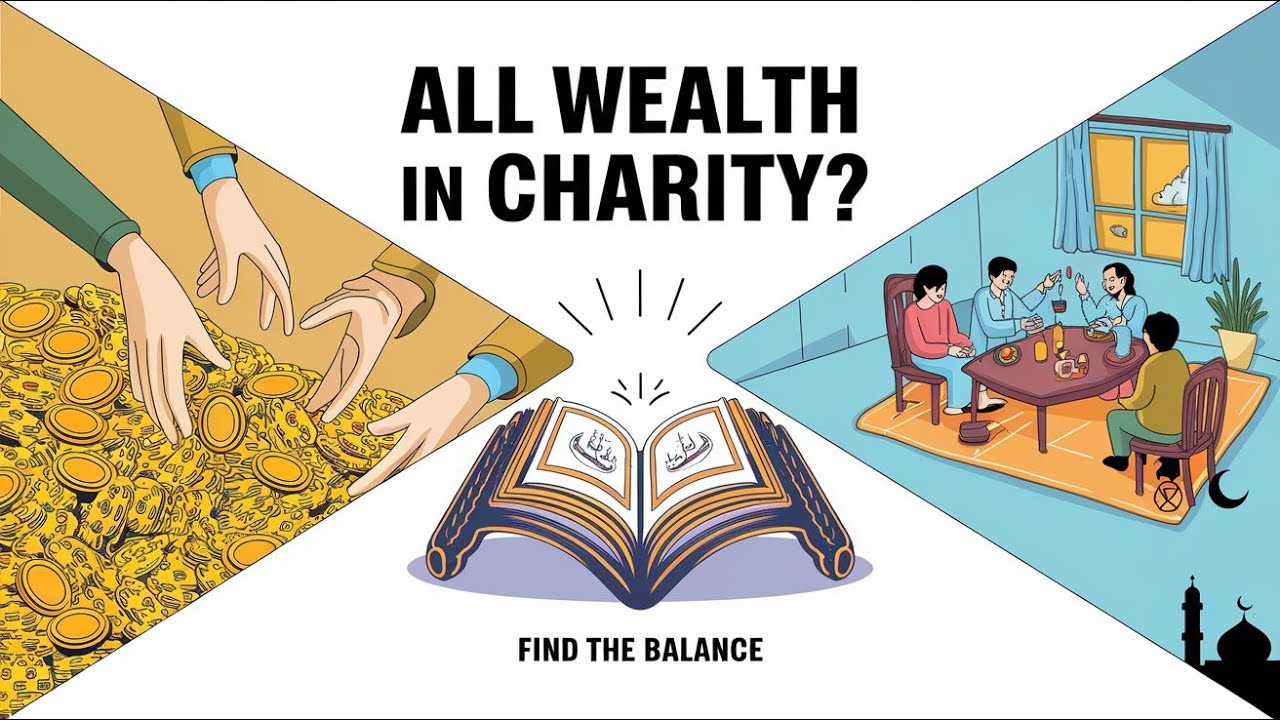 "Should You Donate All Your Wealth? Quranic Wisdom on Balancing Charity ...