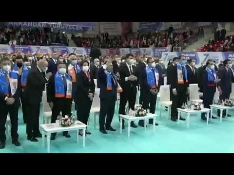 AKP Bilecik Kongresi'nde Cumhurbaşkanı Erdoğan konuşurken 2 defa küfür ediliyor (3 Şubat 2021)