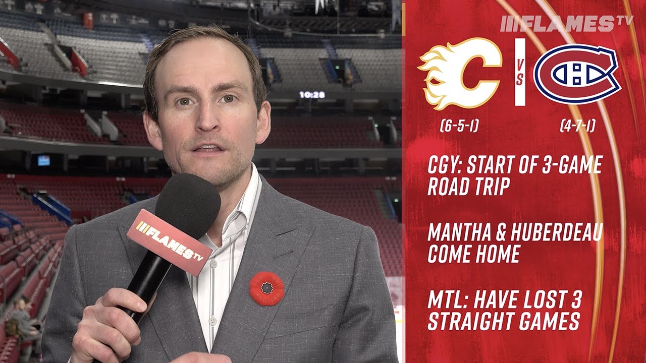 Game Day | Flames @ Canadiens - 05.11.2 - YouTube