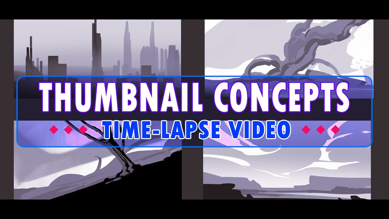 ENVIRONMENT DESIGN-- Thumbnail concepts - YouTube