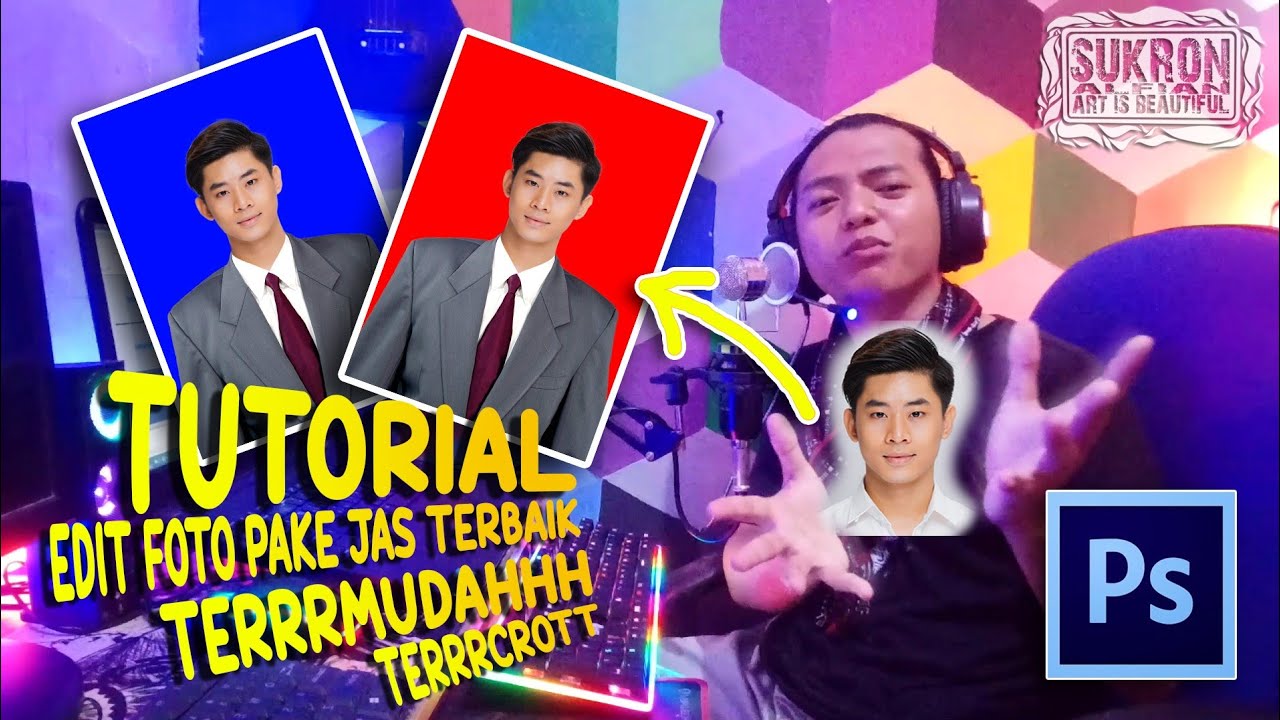 Cara mudah edit foto memakai jas dengan software adobe photoshop cs6 ...