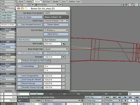 LIGHTWAVE RIGGING TUTORIAL - ZIG RIG 03.01 ARMS - YouTube