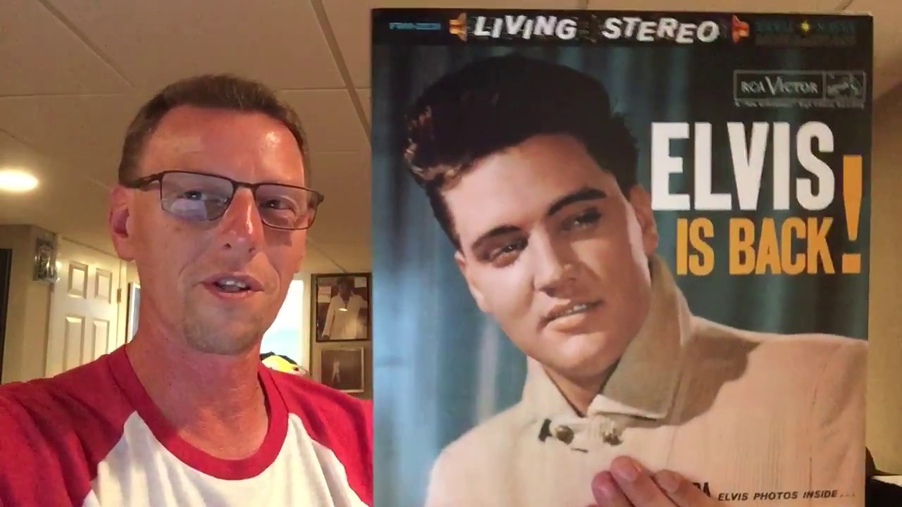 Sealed To Revealed Elvis Is Back Friday Music Vinyl LP Record. The King ...