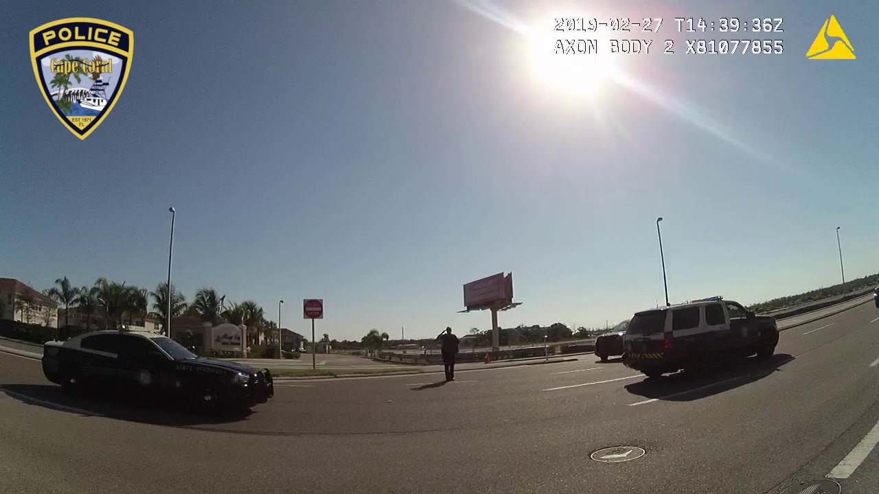 FHP Master Sergeant Daniel Hinton Funeral Procession - YouTube