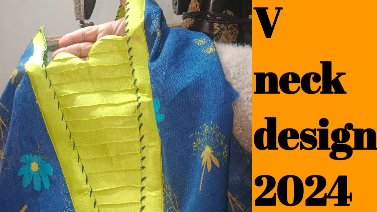 v neck design cutting and stitching||pintex design ||gla design - YouTube