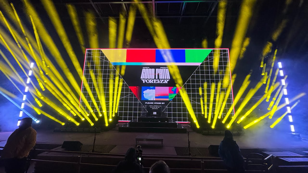 Madeon - Good Faith Forever @ Red Rocks - Intro / All My Friends (4K ...