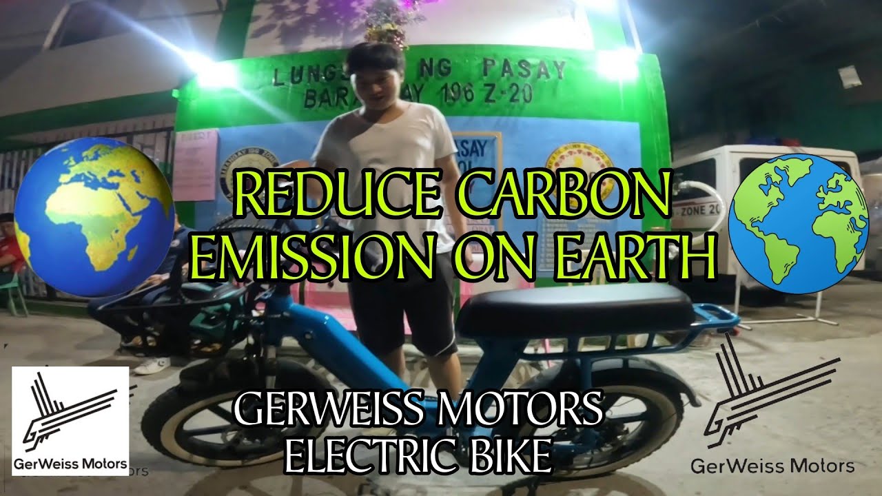 REDUCE CARBON EMISSION ON EARTH/GERWEISS MOTORS ELECTRIC BIKE/Demo by ...