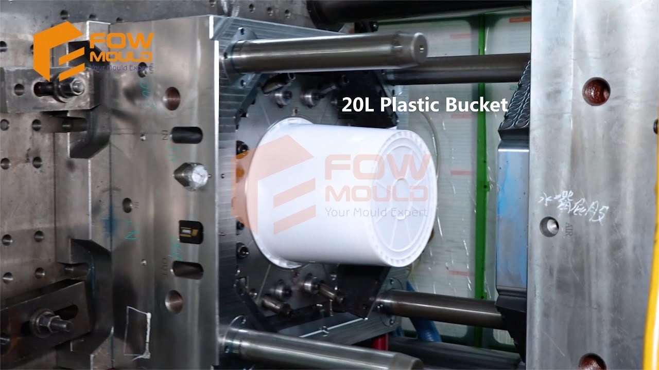 Detailed Design and Injection Molding of a 20L Plastic Bucket - YouTube
