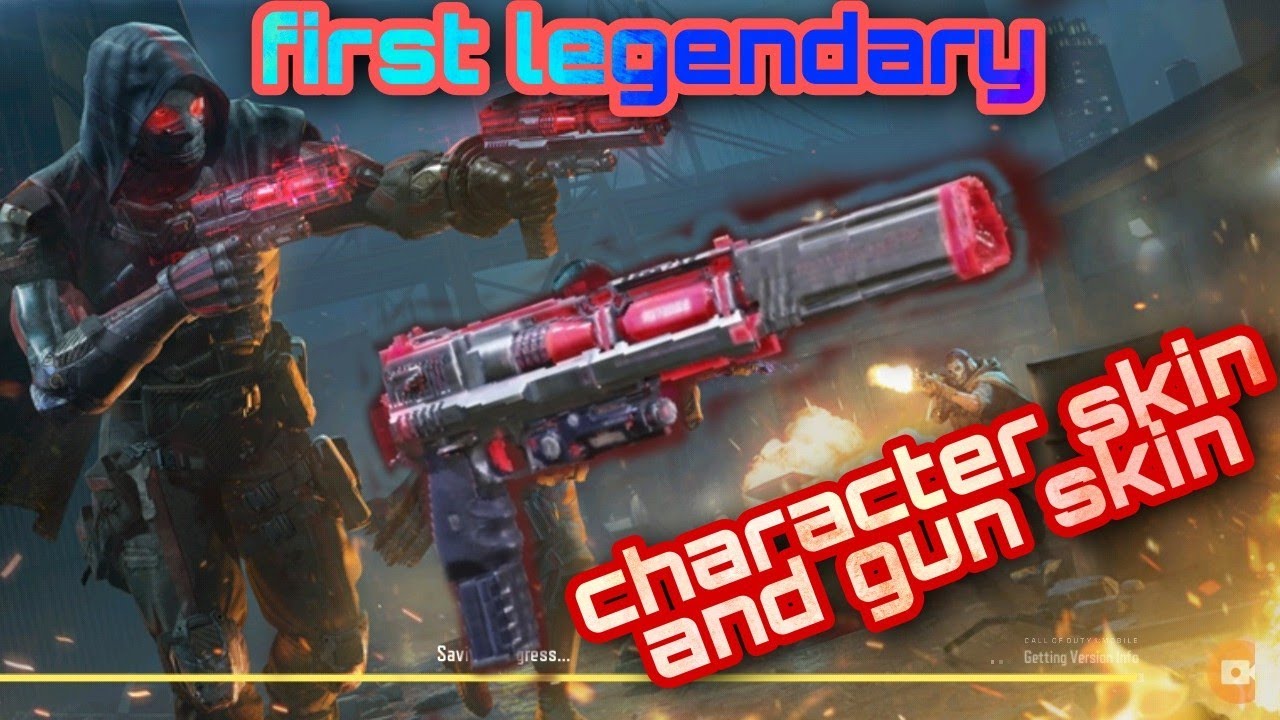 my first legendary skin and gun skin😭 ️|Lucky draw| |mts gaming| |cod ...