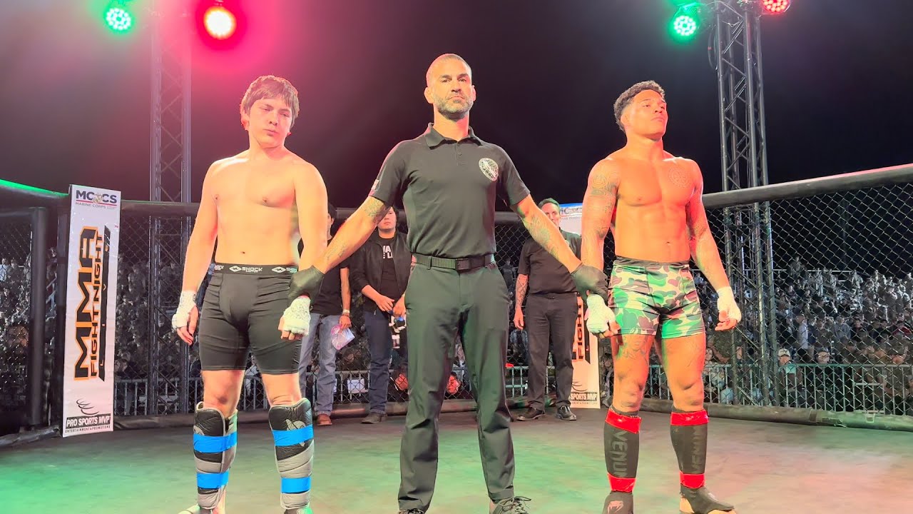 MMA Fight Night Live At Camp Pendleton: Jordan Moore vs. Jax Parnell ...