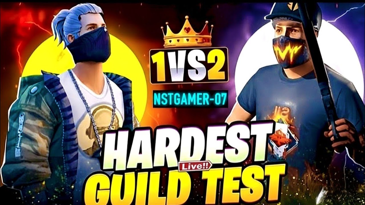 NST~GAMER!! is live🎮 FREE FIRE LIVE STREAM | LIVE GUILD TEST🔥| CUSTOM ...