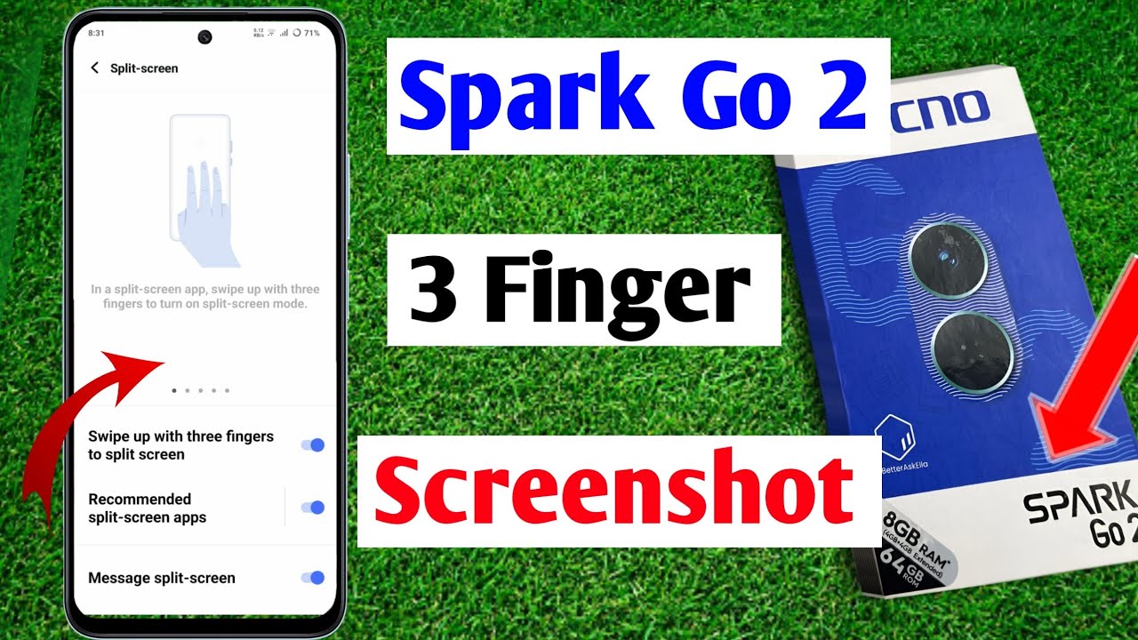 Techno spark go 2 screenshot kaise le | How to take screenshot in Techo ...