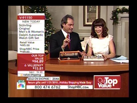 ShopNBC 2009_11_25 Larry Magen with Sarah Anderson 8AM OTV Delphi Set ...