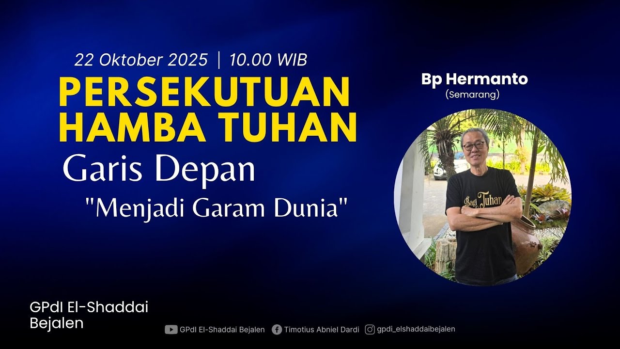 PERSEKUTUAN HAMBA TUHAN GARIS DEPAN | Ungaran dan sekitarnya - YouTube