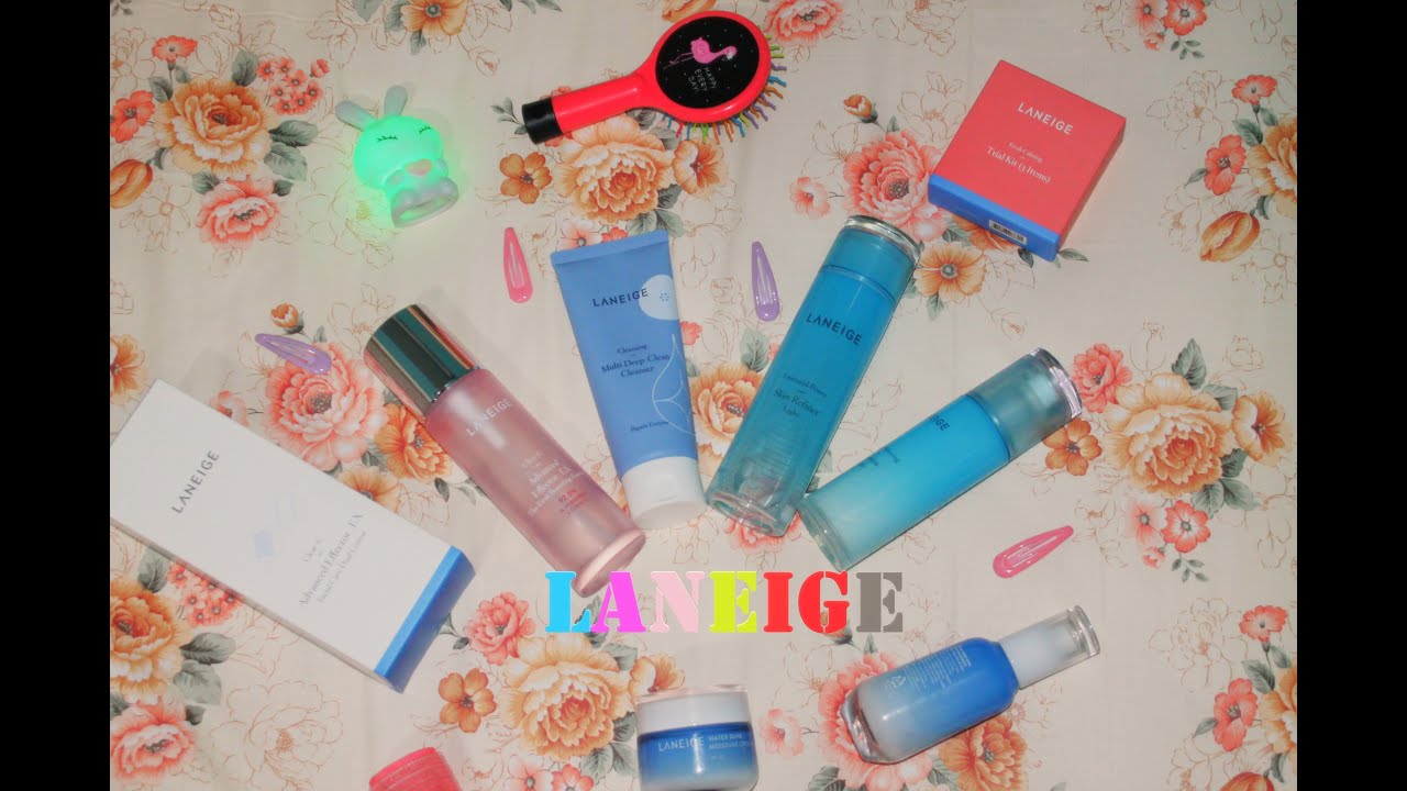 MY SKINCARE ROUTINE | FROM LANEIGE - YouTube