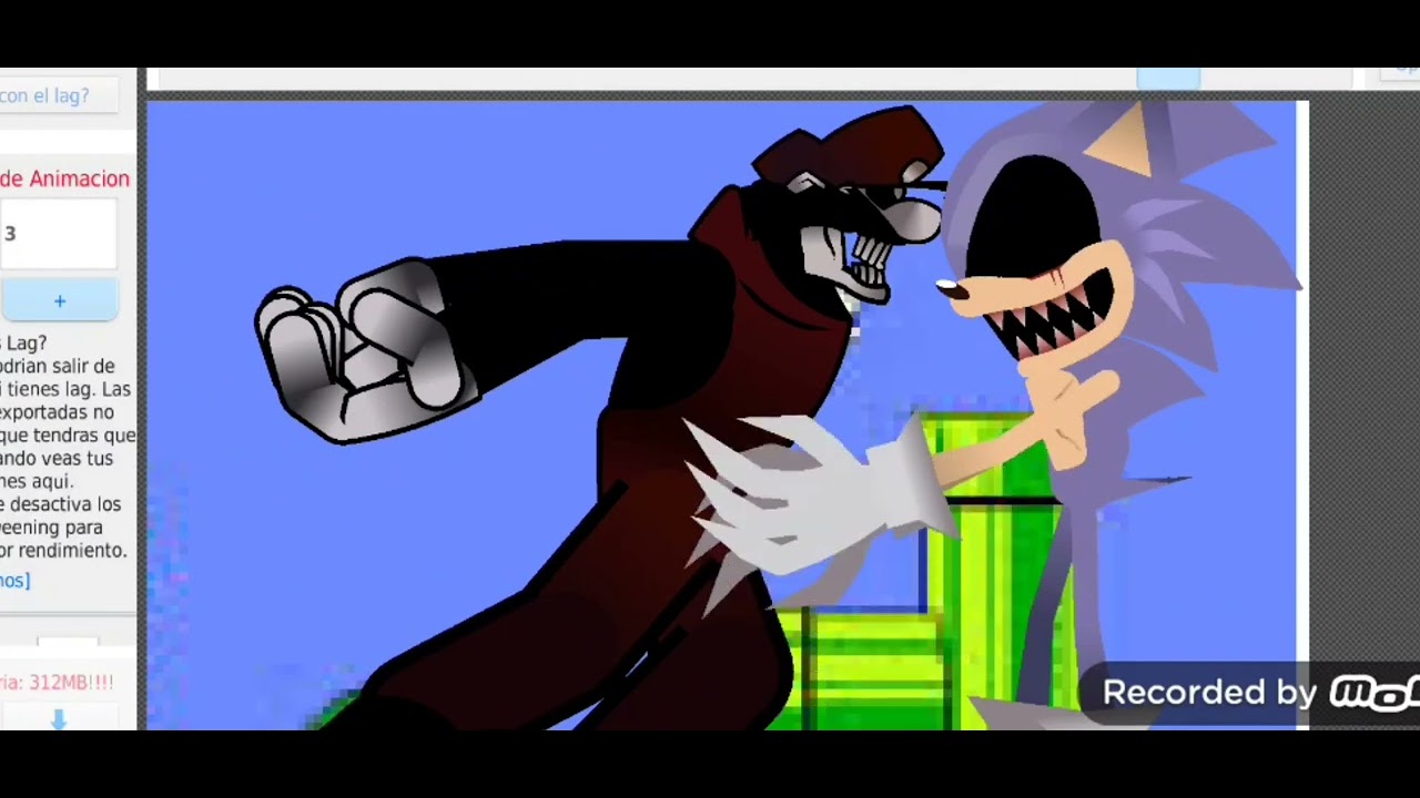 Mario 85 vs lord x - YouTube