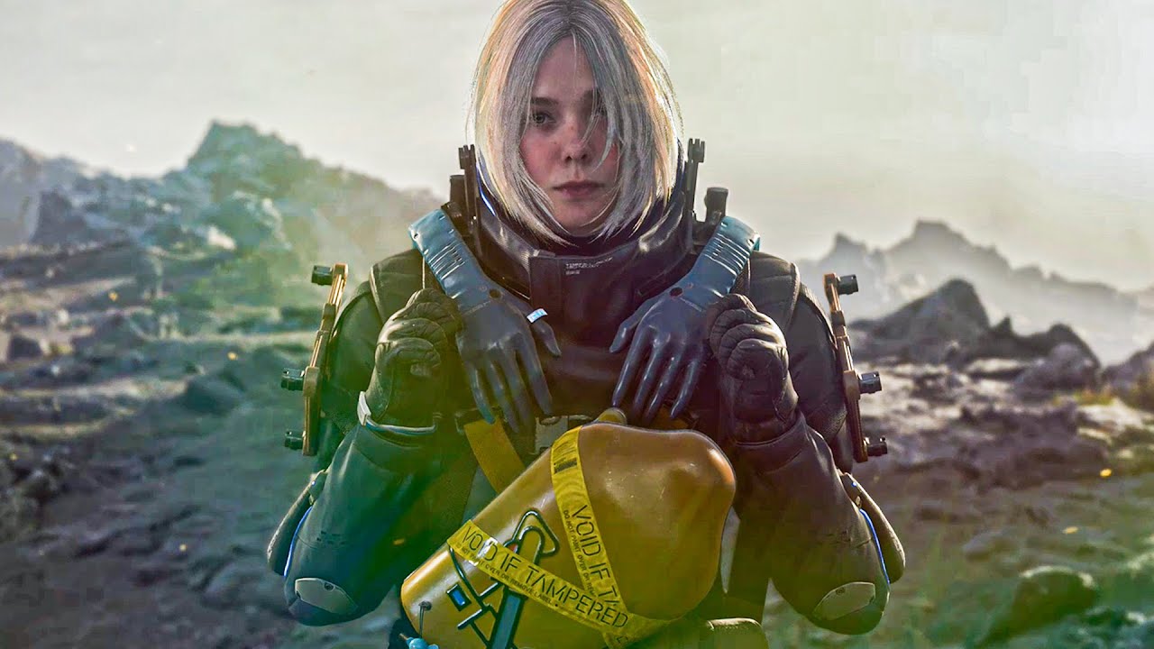 How Lou Was Created And Got Her Powers Scene - Death Stranding 2: On ...