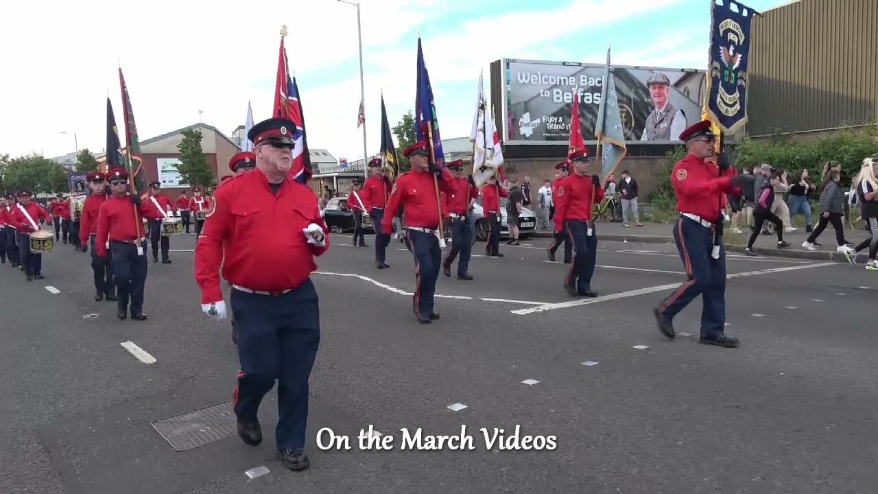 Pride of Ardoyne @ tour of the North Parade 2021 - YouTube