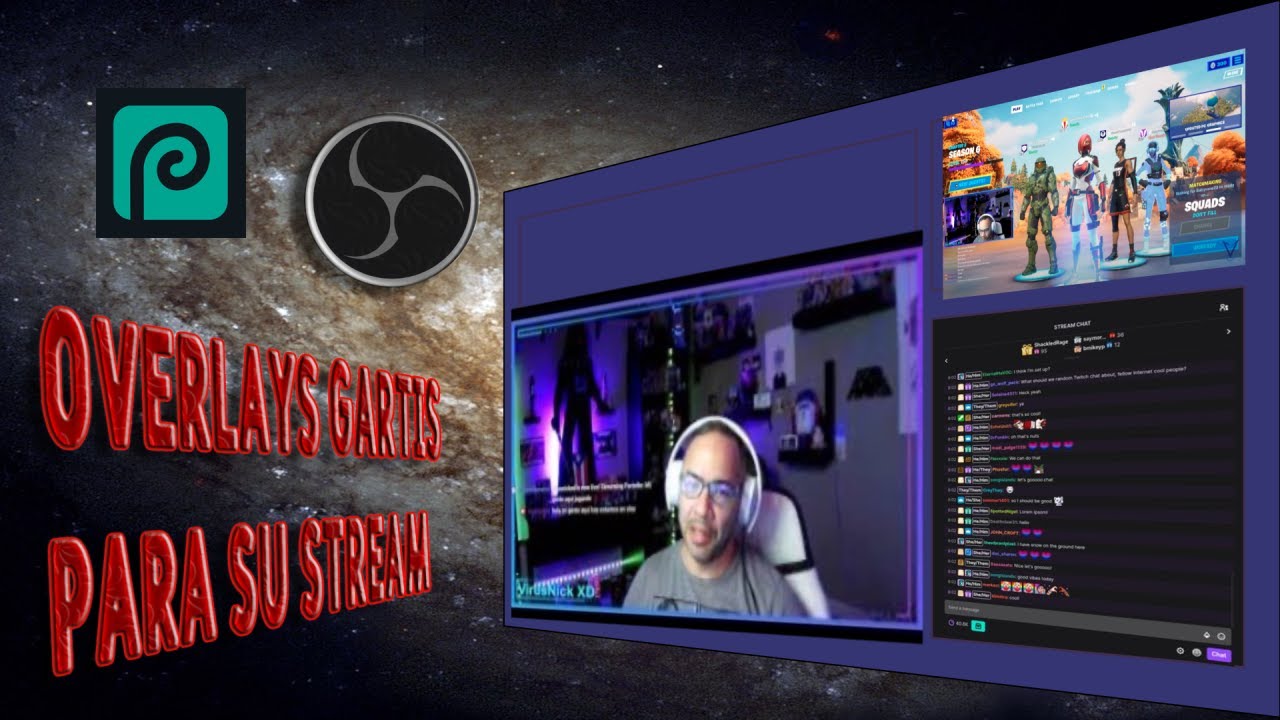 Como crear los mejores Overlay Gratis - YouTube