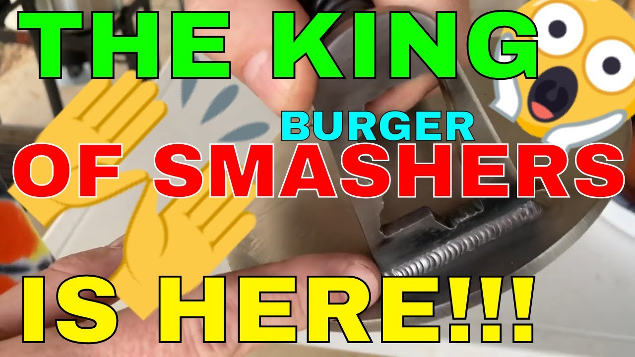 Amazing Smash Burger Press Review - YouTube