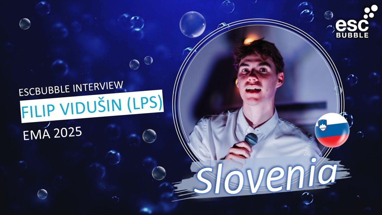 Filip Vidušin (LPS) / Eurovision Slovenia / Interview at EMA 2025 - YouTube