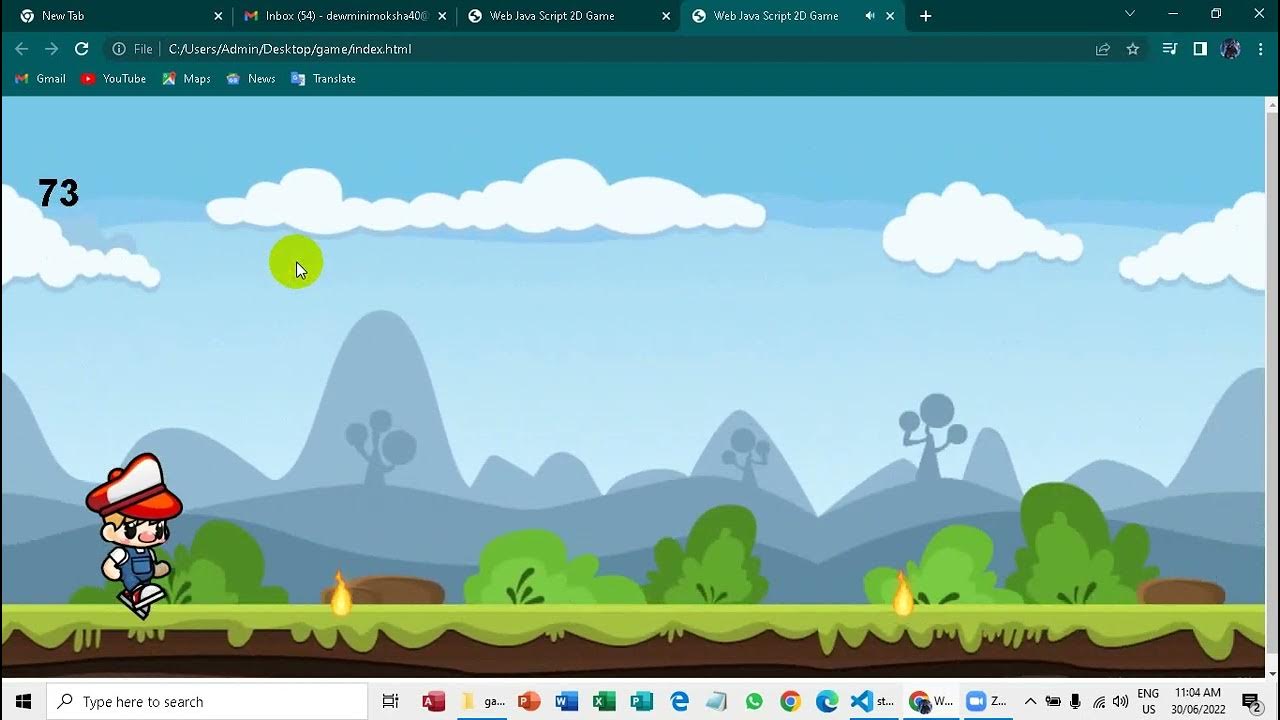 Java Script 2D Game - YouTube