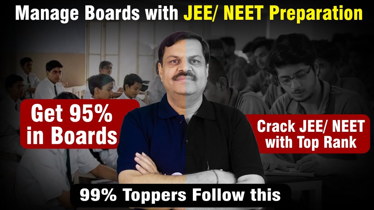 How to manage School & JEE/NEET Preparation | Get 90% & Top Rank ...