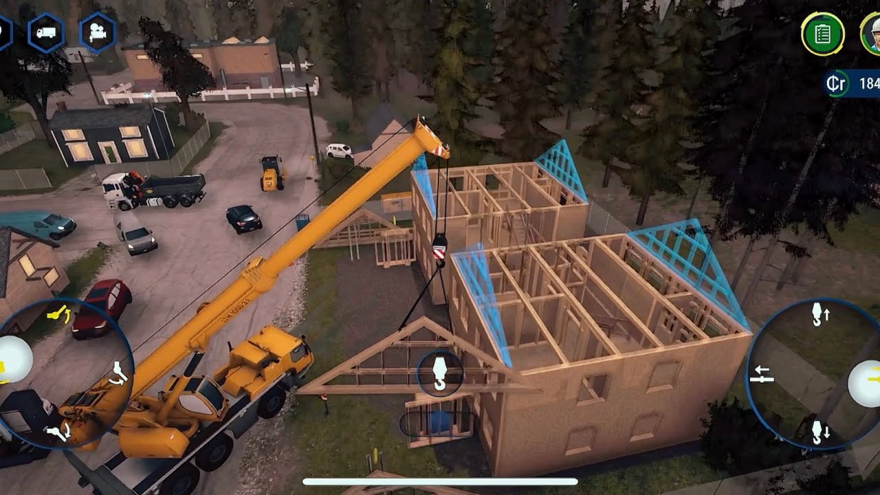 Construction simulator 4 - #16 - Build an apartment - YouTube