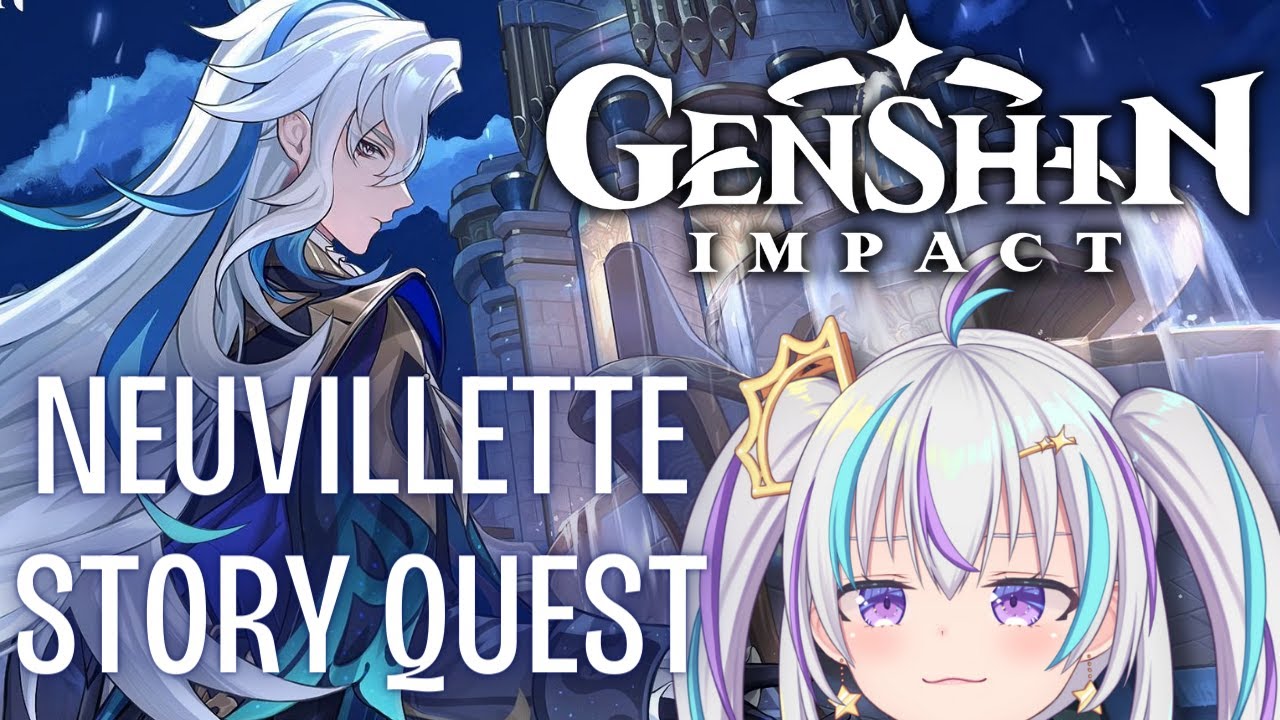 【Genshin Impact】what's the hydro daddy's story? 🐉💦 | Mino Mieko Ch.【🌊 ...