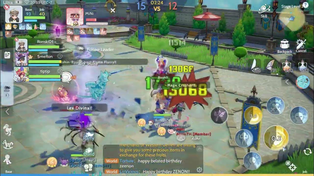 RAGNAROK ORIGIN GLOBAL | LORD KNIGHT | ARENA 3V3 #13 - YouTube