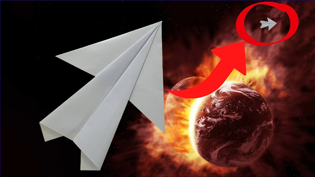 SUPER AVION EN PAPIER VOLANT | Comment Faire un Avion en Papier qui ...